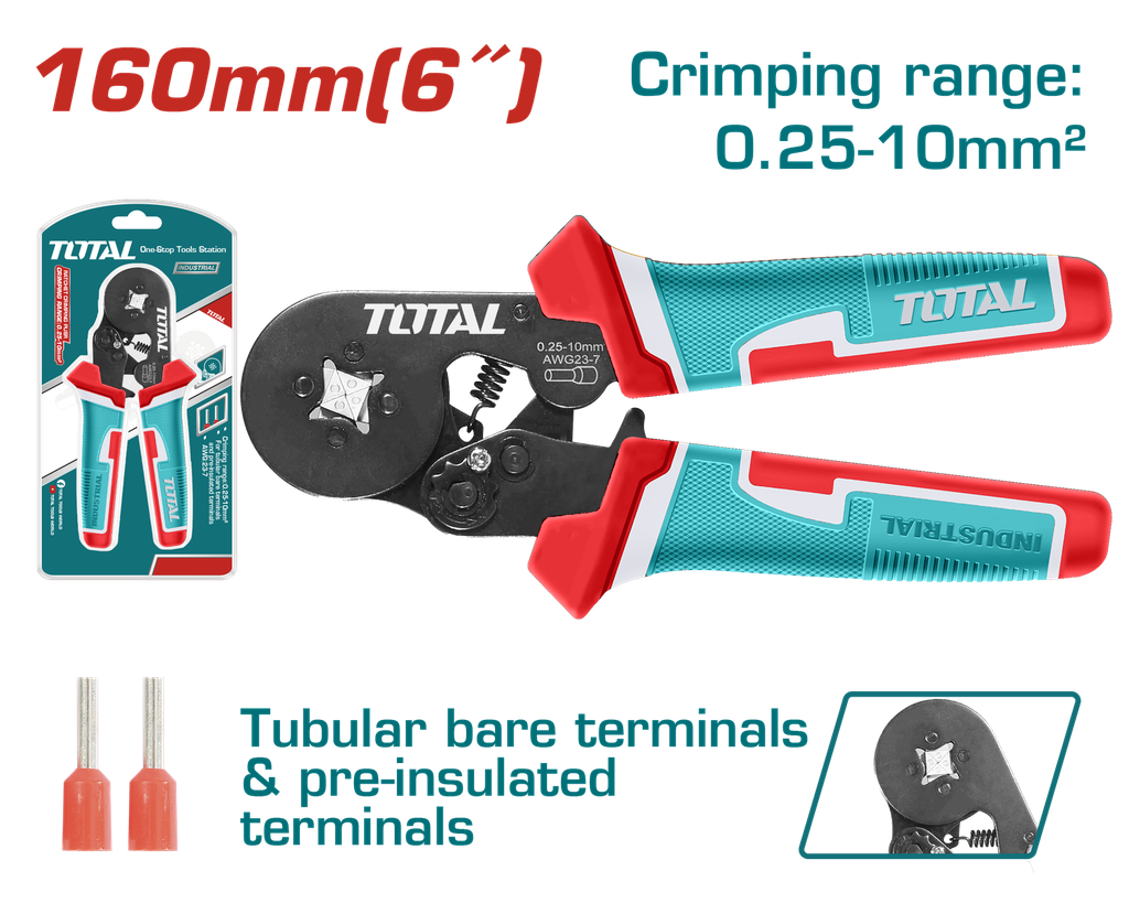 PONCHADORA 6" PARA TERMINALES 23-7" AWG INDUSTRIAL SUPER TOTAL ...